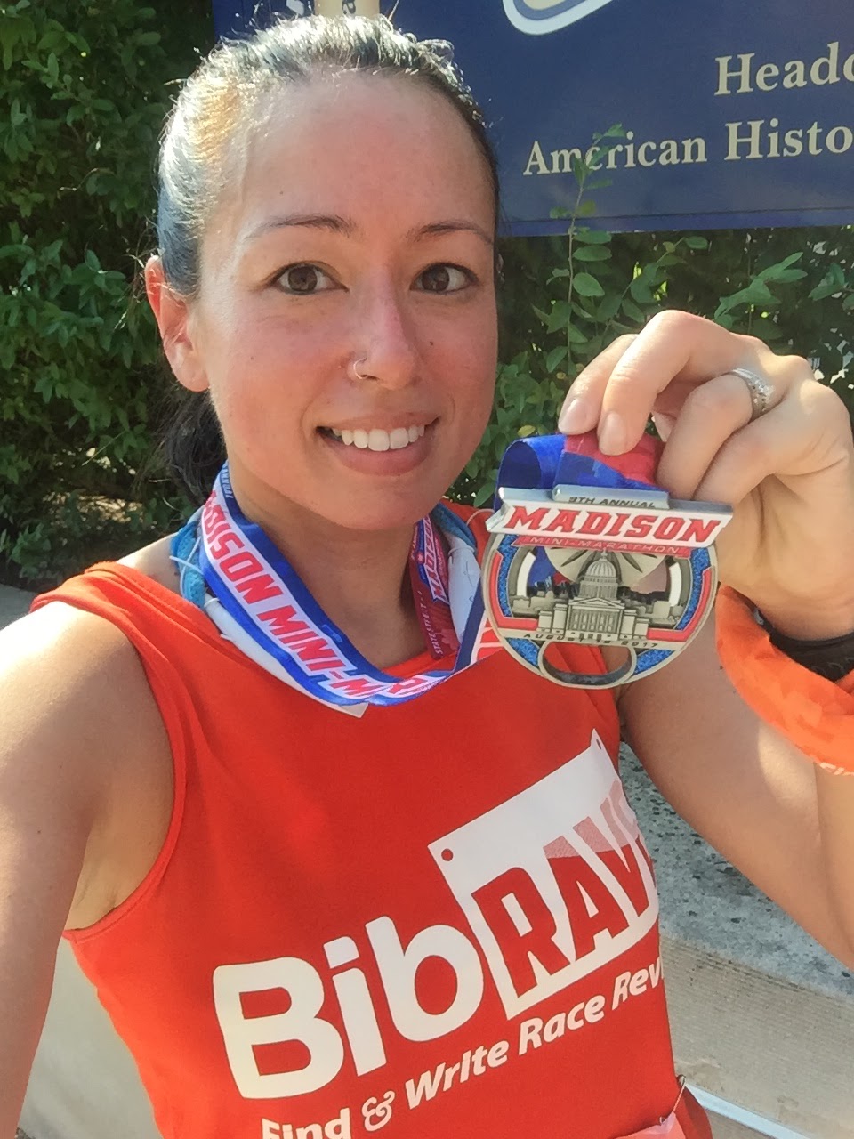 Faith in humanity restored ~ Madison Mini Marathon 2017