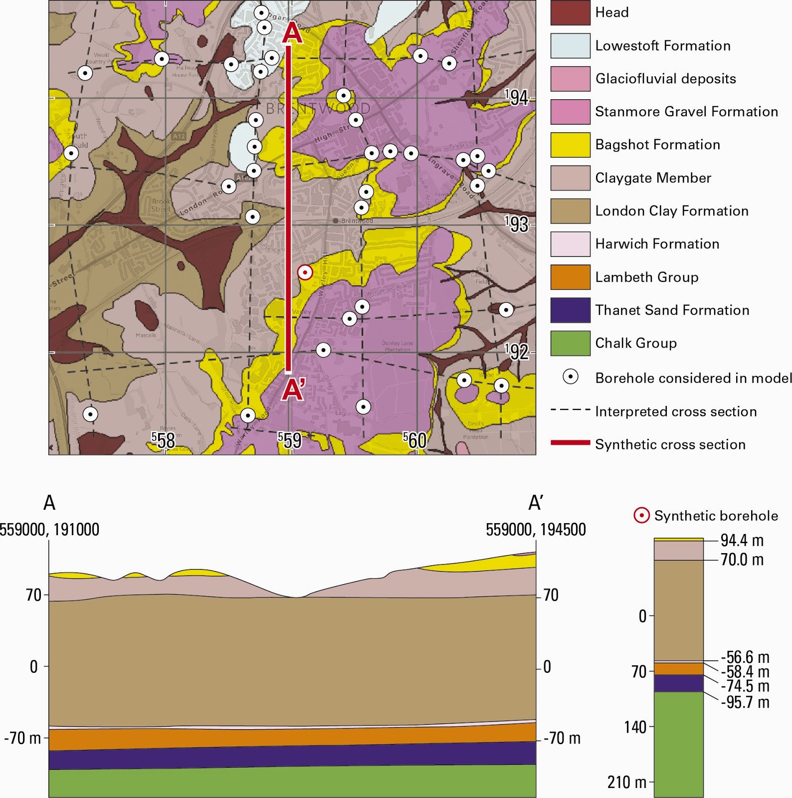 Sciency Thoughts: Building a 3D geological model of London and the ...
