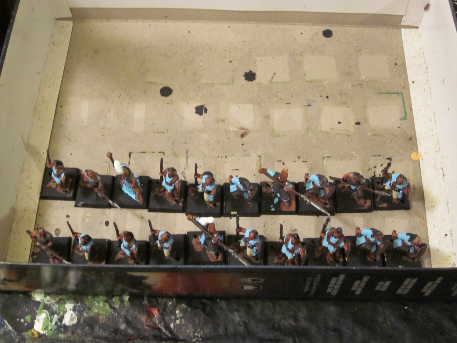 Blake's Gaming Adventures: WIP, 31MAR13, High Elf Infantry