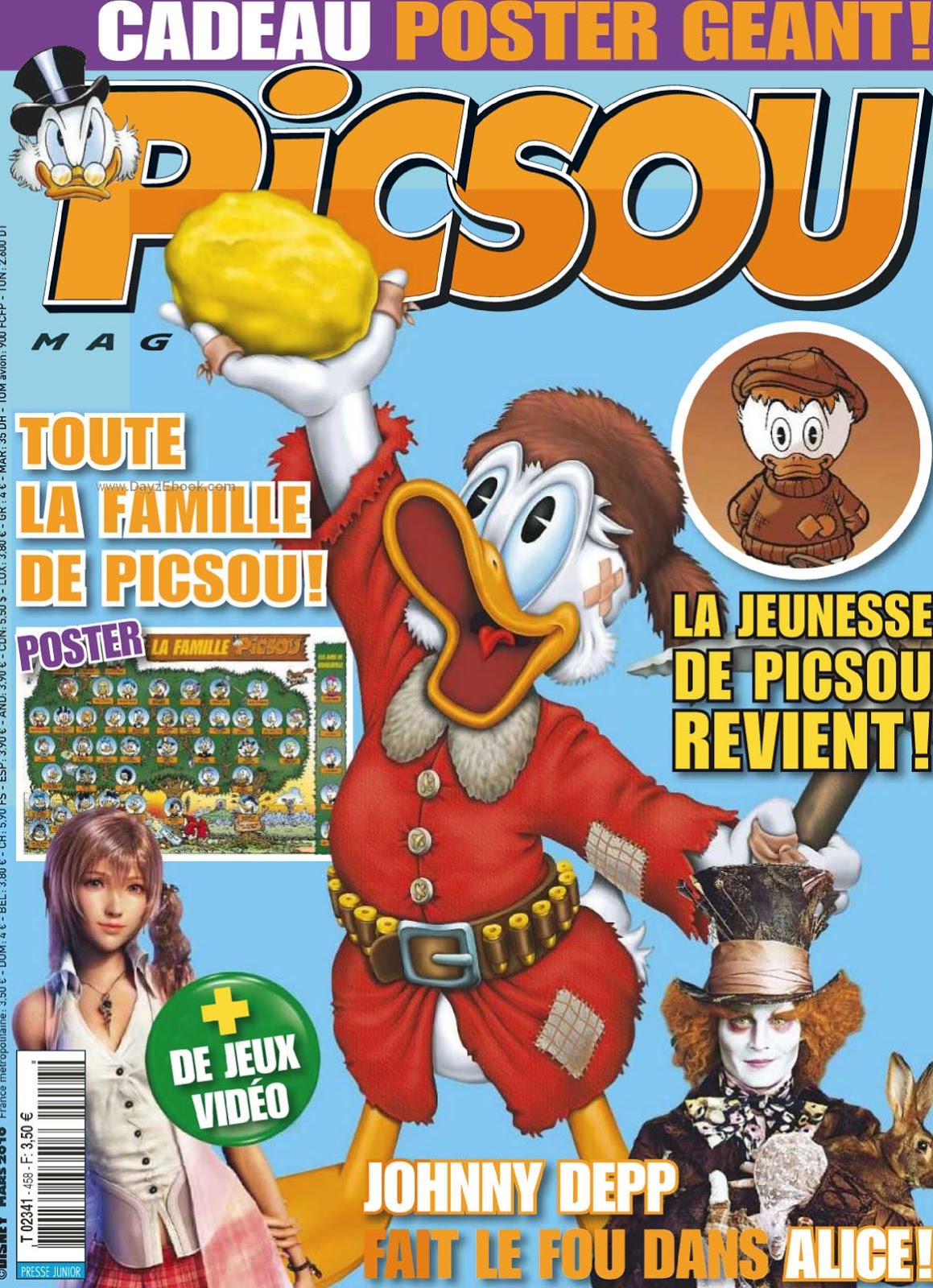 Le journal de Mickey: Picsou magazine 458