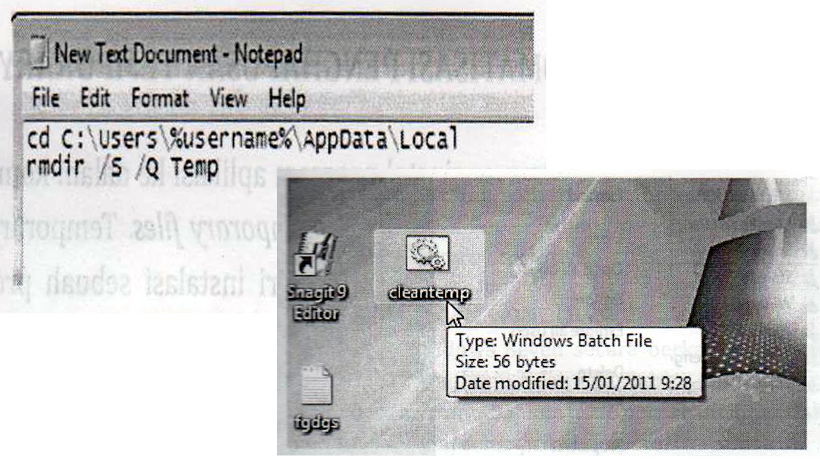 THE COMPUTER WORLD: automation of the removal of temporary files for ...
