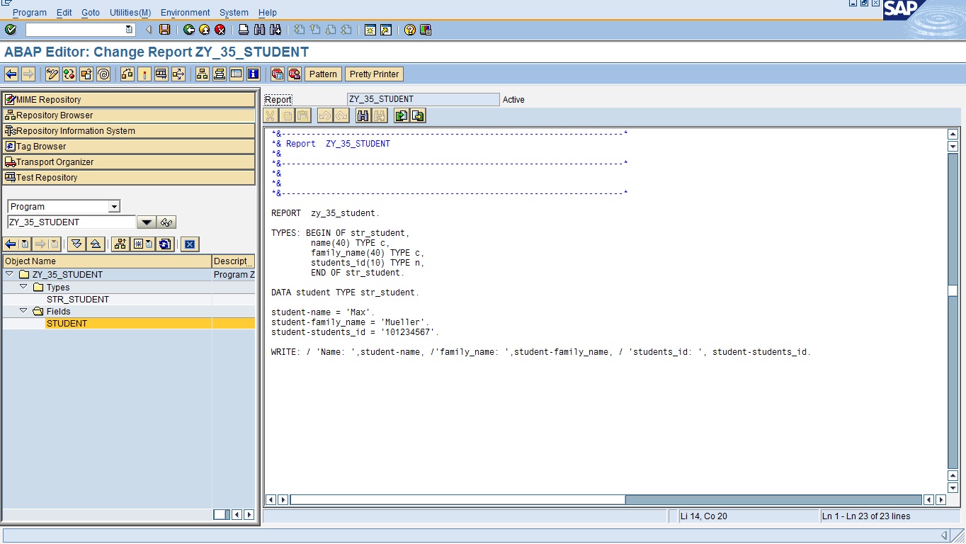 SapSystemsOfReza: Abap Programing
