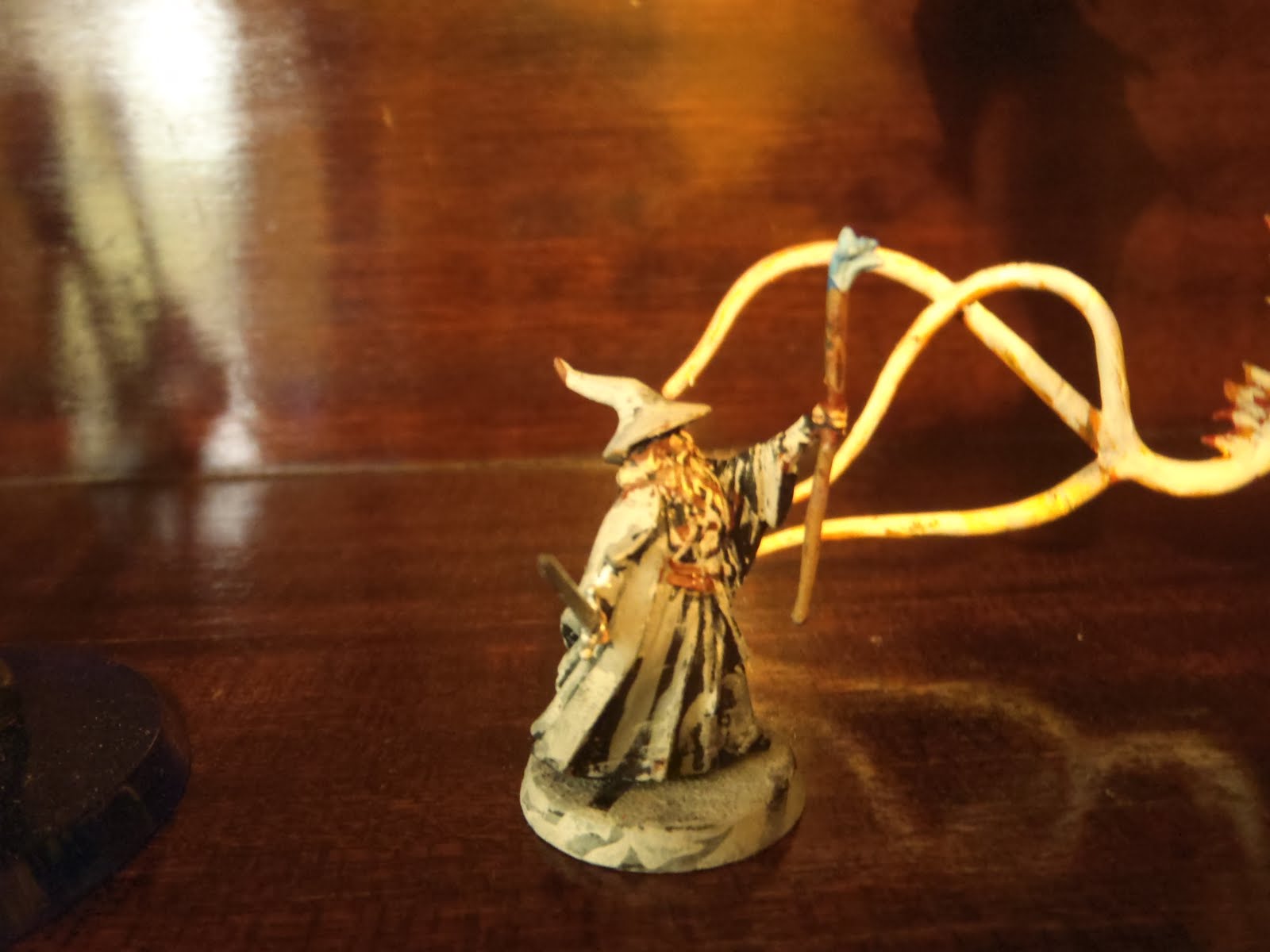 warhammer fantasy battle: Lord of Rings- Balrog VS Gandalf