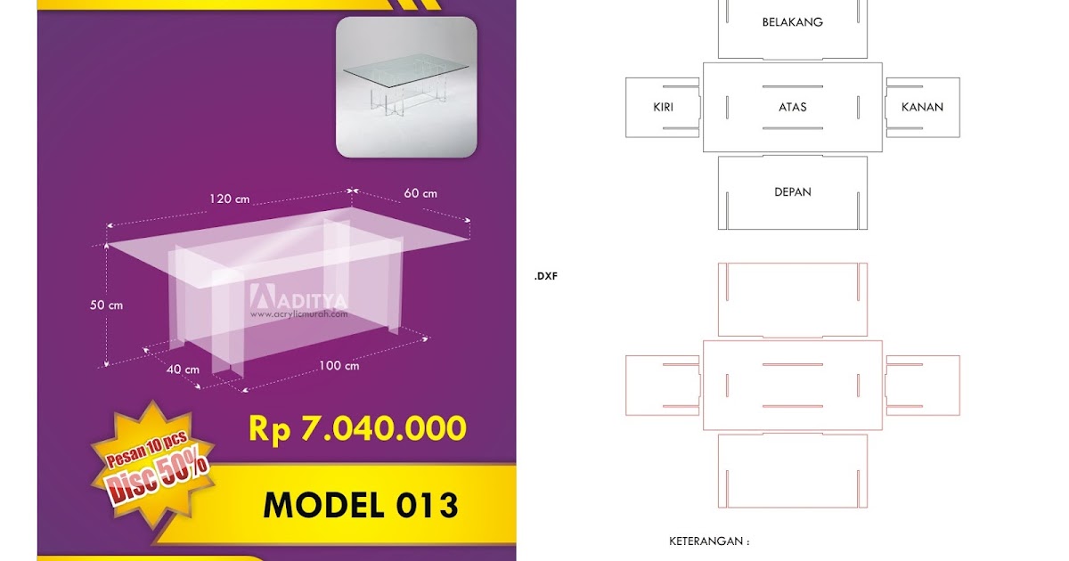 TOKO ACRYLIC TERLENGKAP DAN TERMURAH BUKA 24 JAM HUBUNGI ADITYA ...