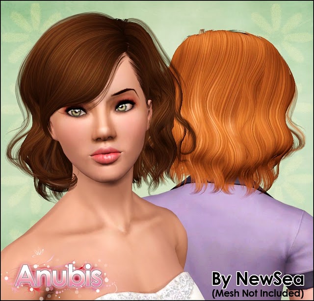 My Sims 3 Blog: NewSea's Only You Female Hairstyle ~ Pooklet'd for all ...