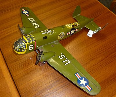 Antiques On Kent: SOLD Marx WWII Toy Bomber