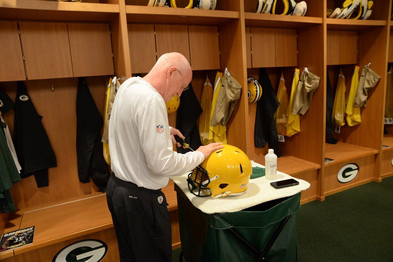 The Wearing Of the Green (and Gold): Photo Gallery: Packers Locker Room ...