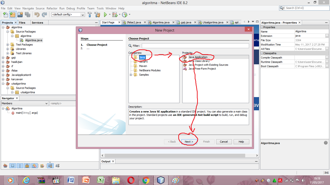 Membuat Struk Belanja Dengan Netbeans