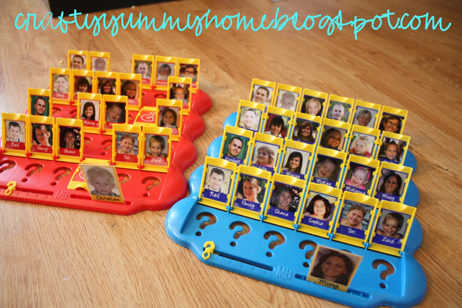 Crafty, Yummy, Home: Guess Who?