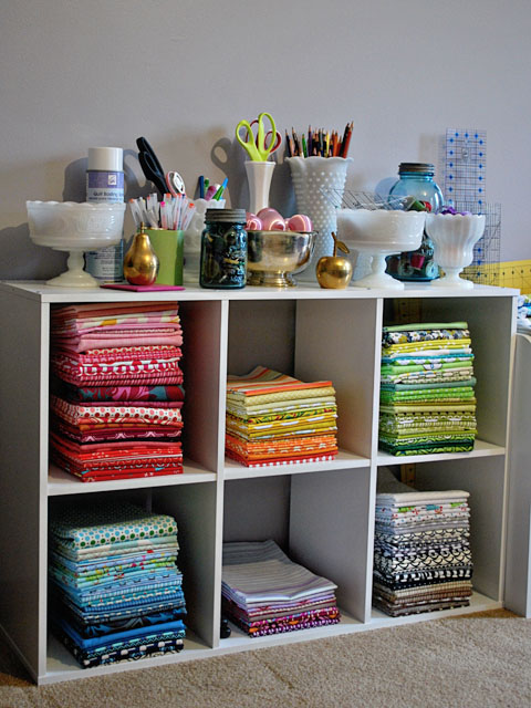 Bijou Lovely: sewing room progress.