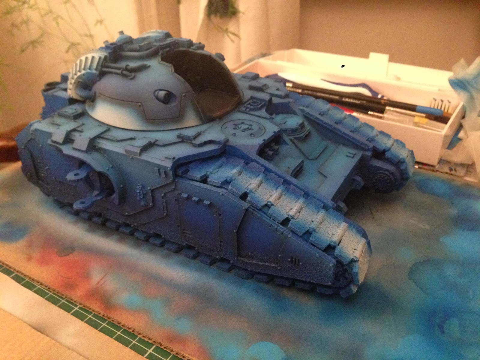 Ultramarines Forge World Glaive Super Heavy Tank