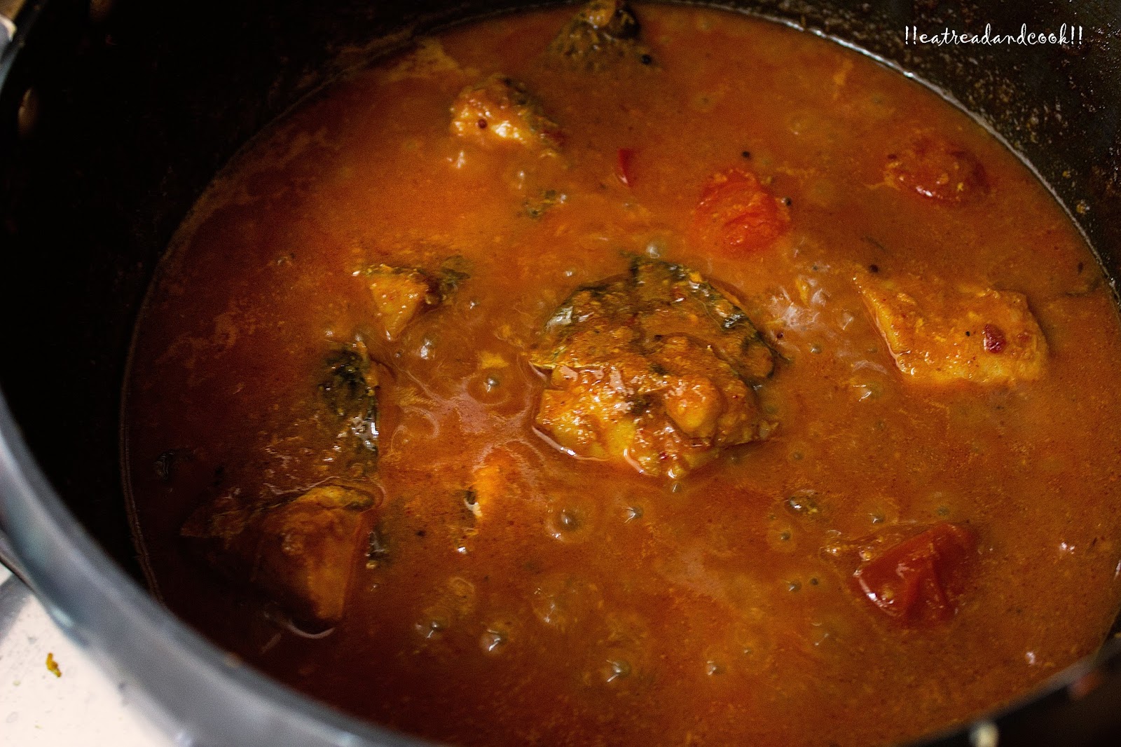 Chettinad Fish Curry with Coconut