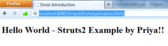 Struts2: Convention Plugin Simple Example | ProgrammingFree