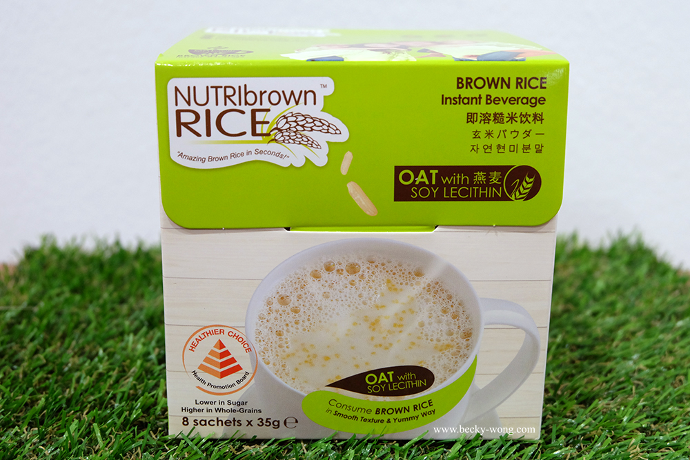 NutriBrownRice: Smooth and Yummy Instant Brown Rice Drink! | Becky-Wong