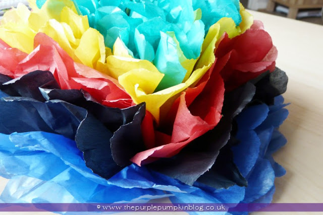 Giant Tissue Paper Rosettes