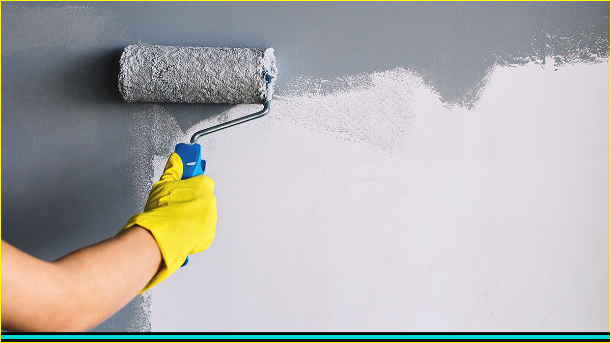 Harga/Upah Tukang Cat Dinding Rumah Per Meter/Borongan - TUKANG CAT DINDING