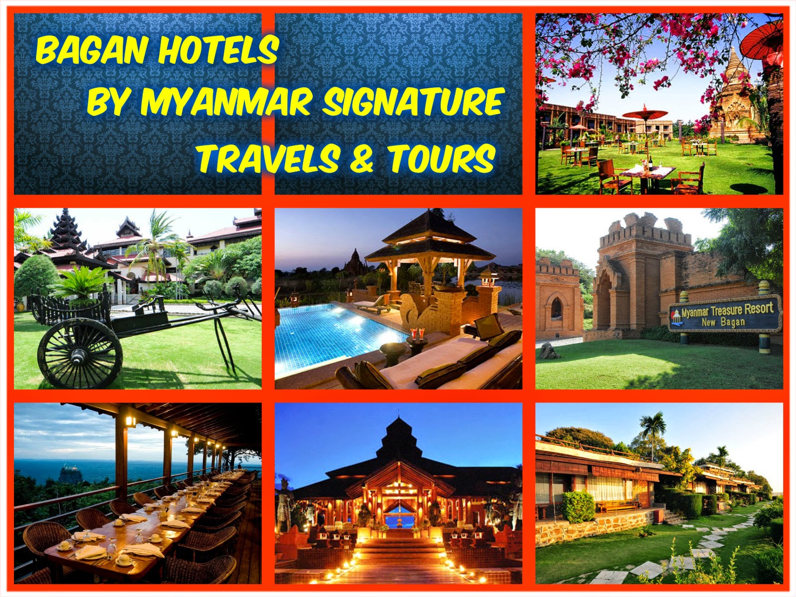 Book Myanmar Hotel: Bagan Hotels List