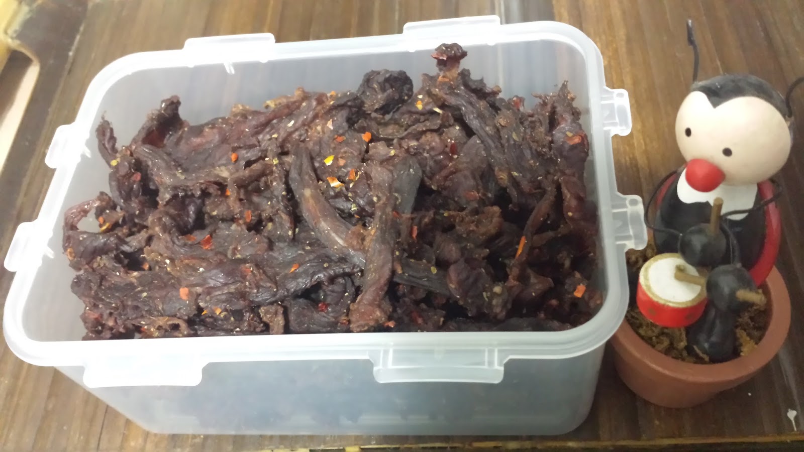 CARTOON LAGOON: Home Made Spicy Biltong (with Pictures) using Dehydrator