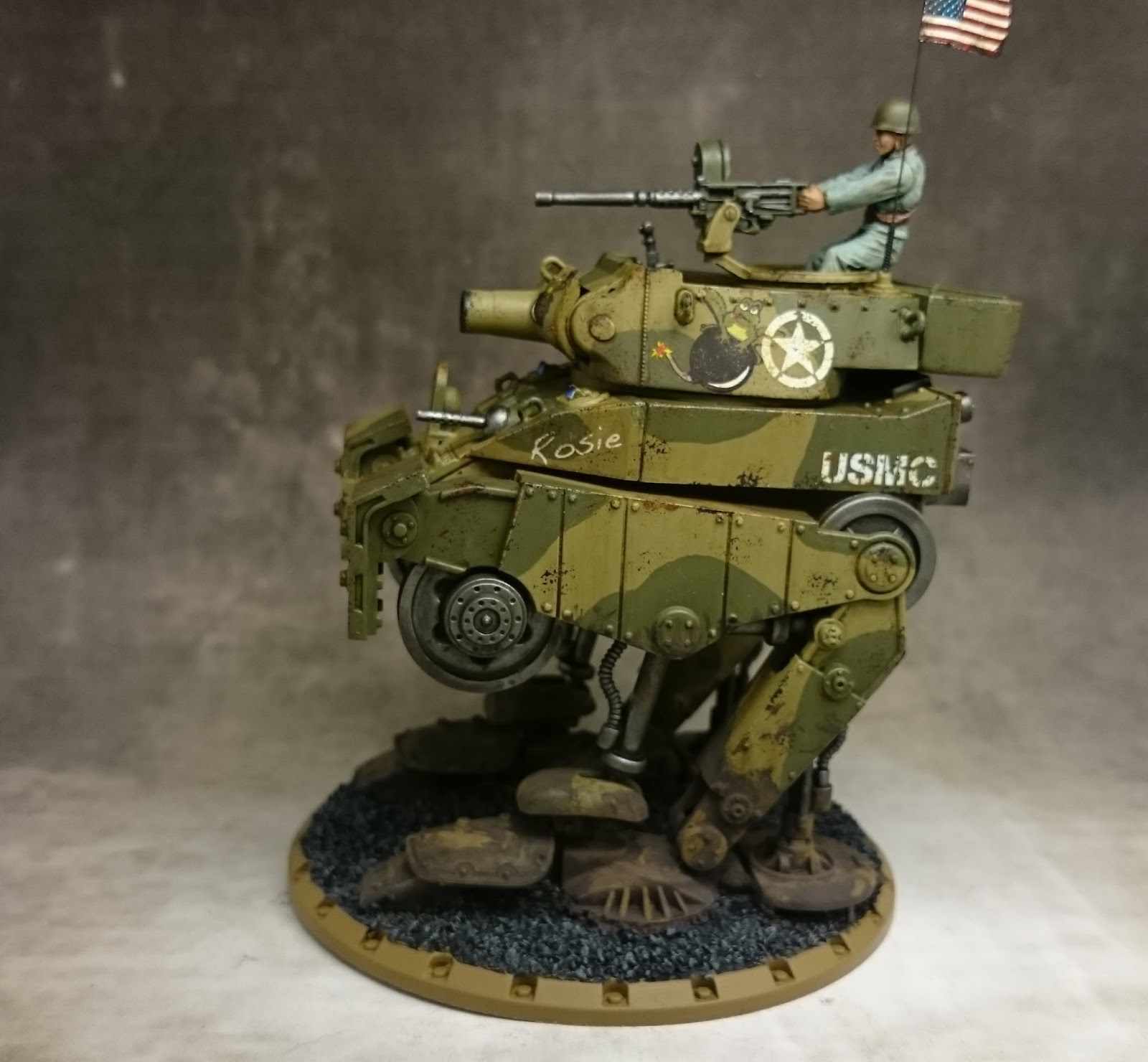 Kleine bunte Männchen: Mickey (Light) M3A2 Medium Combat Walker Close ...