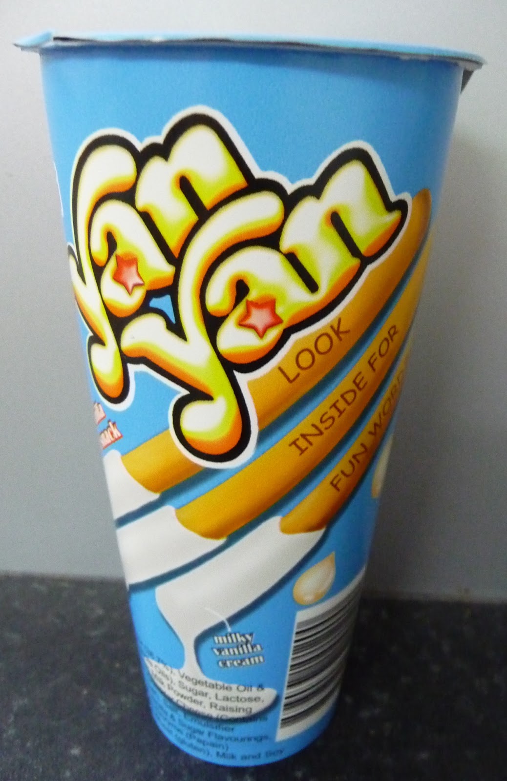 Something to look forward to: Meiji Yan Yan (creamy vanilla)