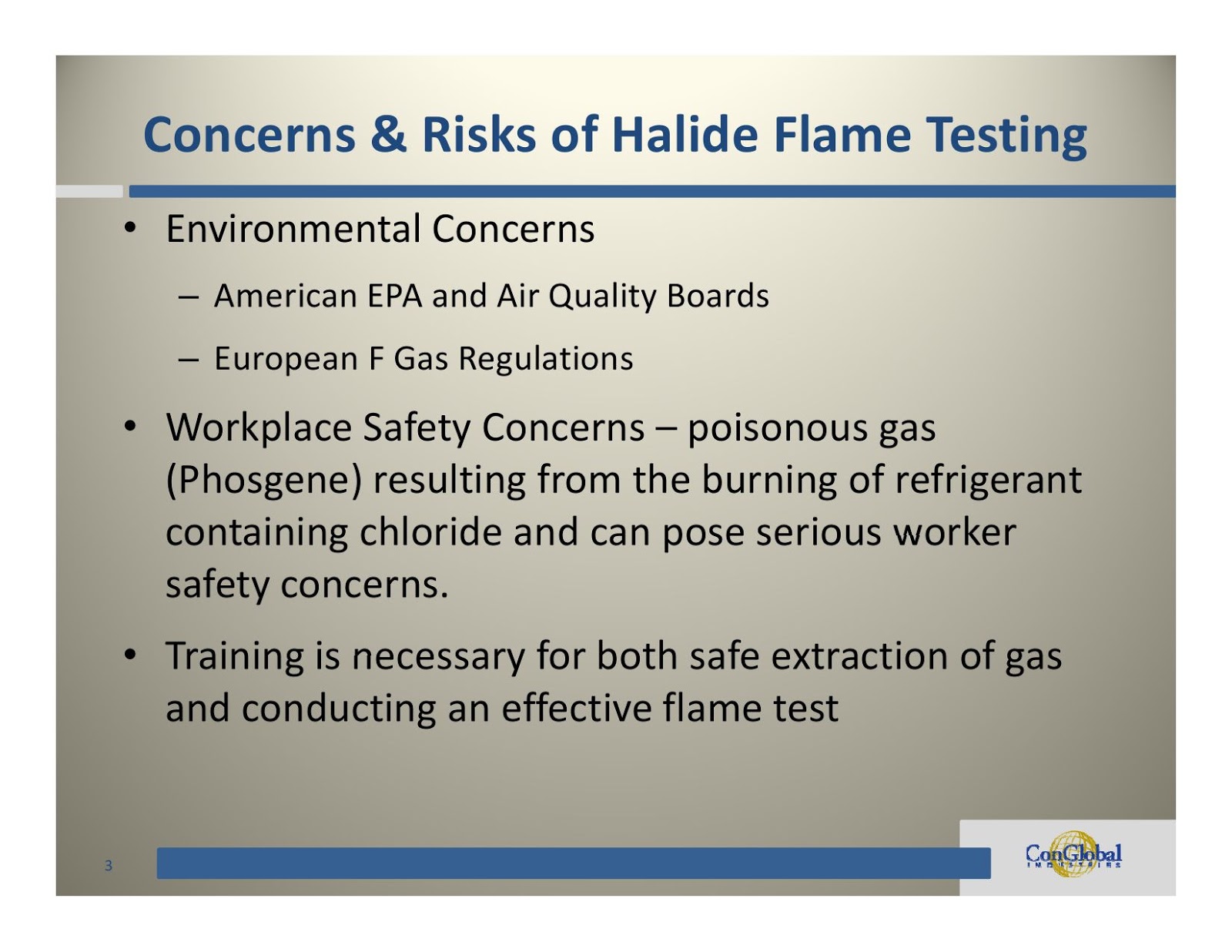 3. Refrigerated Cylinder Testing Procedures