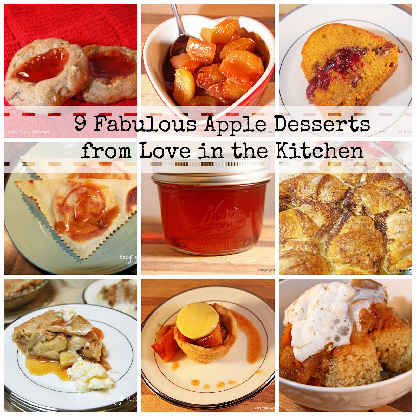 Love from the Kitchen: 9 Fabulous Apple Desserts