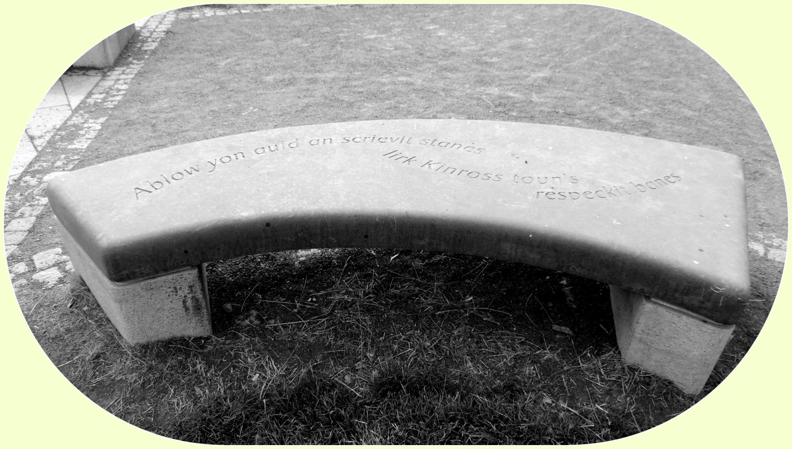 The Glebe Blog: Loch Leven and Stenton Pond in Monochrome