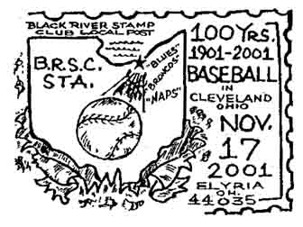 Baseball Stamps & Postmarks: Cleveland Indians