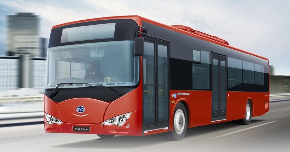 BYD eBus Electric 12m Low Floor - 2016 IAA Hannover