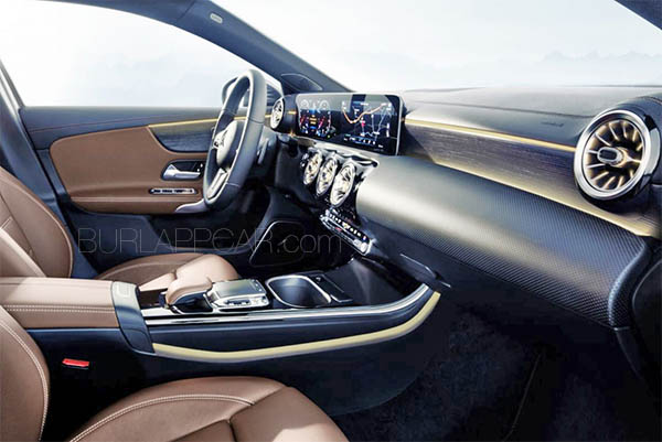 Burlappcar: All new 2018/19 Mercedes A-Class interior