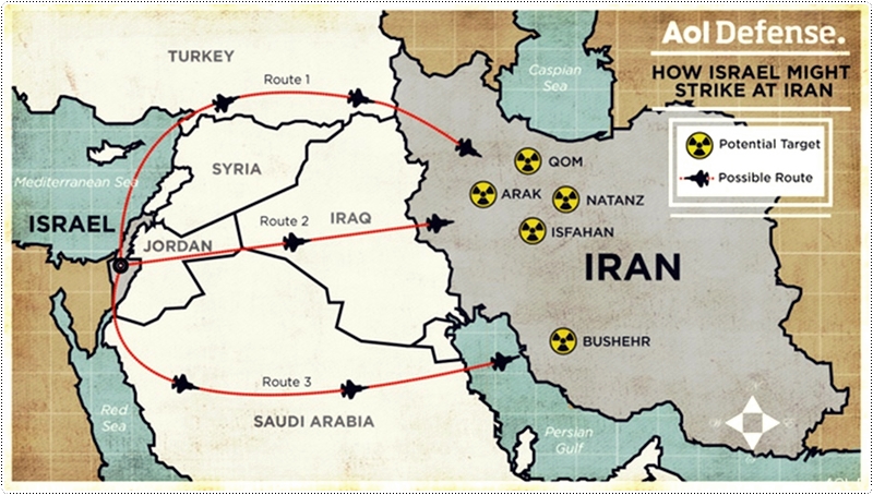 វិទ្យាសាស្រ្តយោធាកម្ពុជា: Iran Defense Bases Map