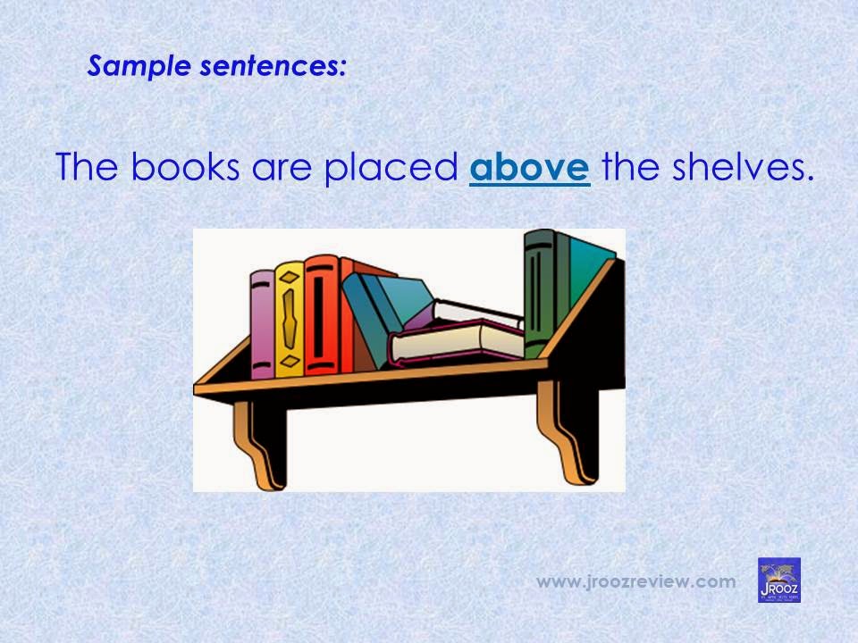 Preposition Lesson 1: Above, Under, Below, Beneath - Learn English with ...