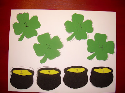 The Polka-Dot Umbrella: St. Patrick Hiding Game