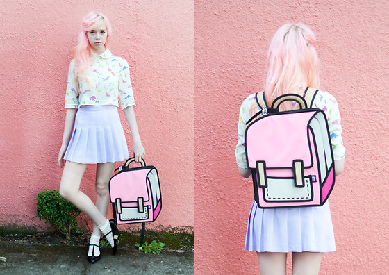 Imaginative and Creative: Amazing 2D Backpacks