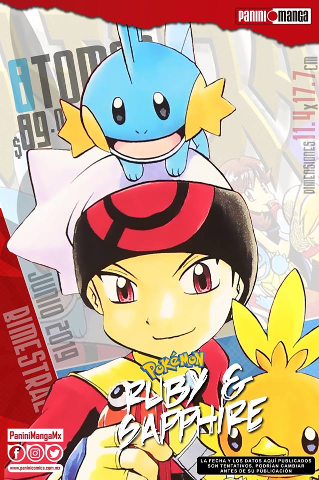 Pokémon Rubí y Zafiro llega a México de la mano de Panini Manga - Manga ...