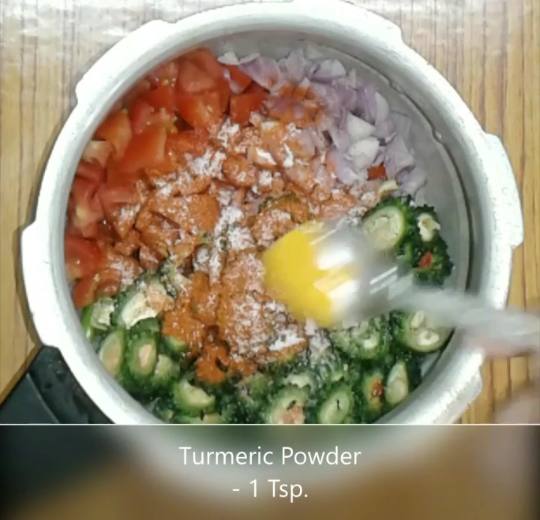 bitter gourd toor dal | kakarakaya kandi pappu - Special Desi Recipes ...