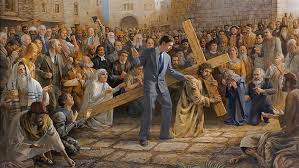 Reflections of an RSCJ: Simon of Cyrene helps Jesus to carry his cross