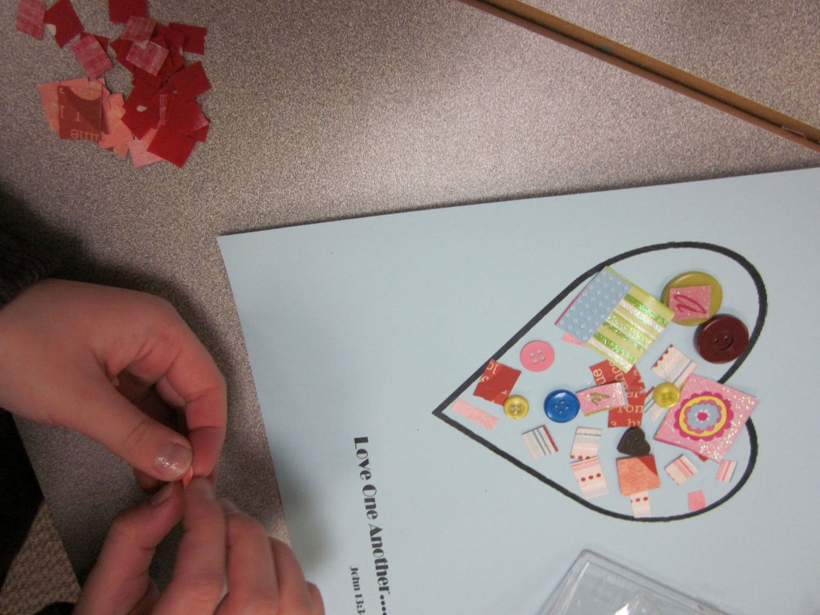 Life is Sweet: February Kids craft pictures