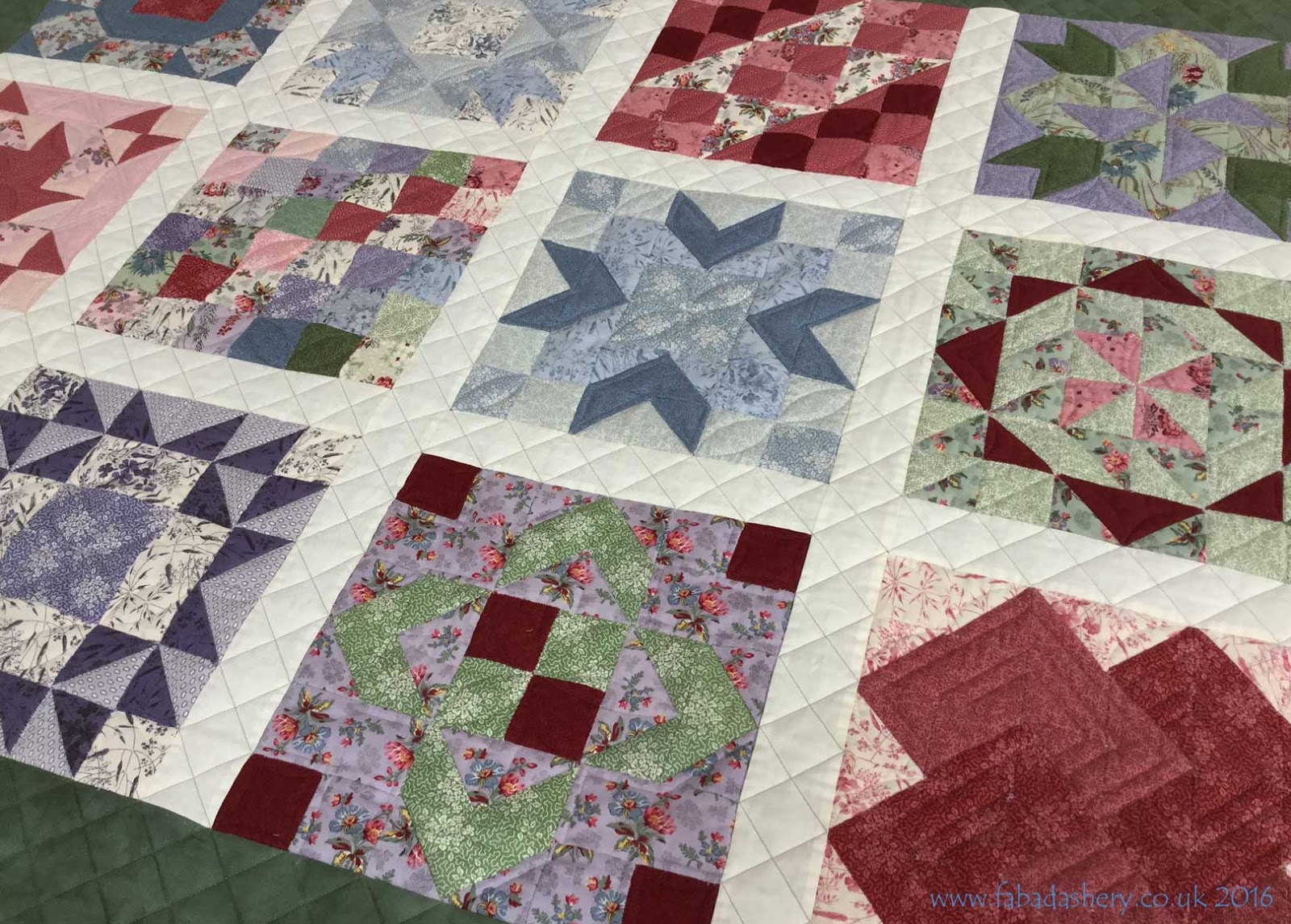 Fabadashery Longarm Quilting: Jelly Roll Sampler Quilt - Long Arm ...
