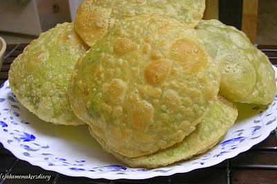 Kolkata Kuisine: Karaishutir Kachuri (Green Peas Kachori)