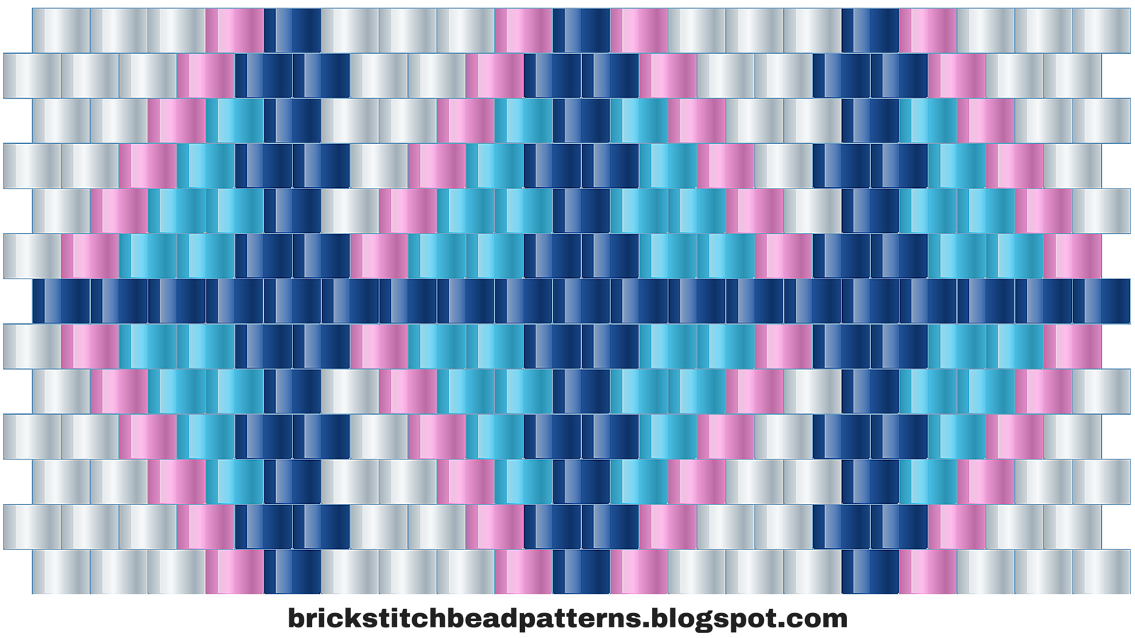 Brick Stitch Bead Patterns Journal: #13 Free Brick Stitch Pony Bead ...