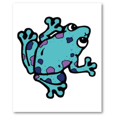 Funny blue tree frogs ~ unique animal wallpapers