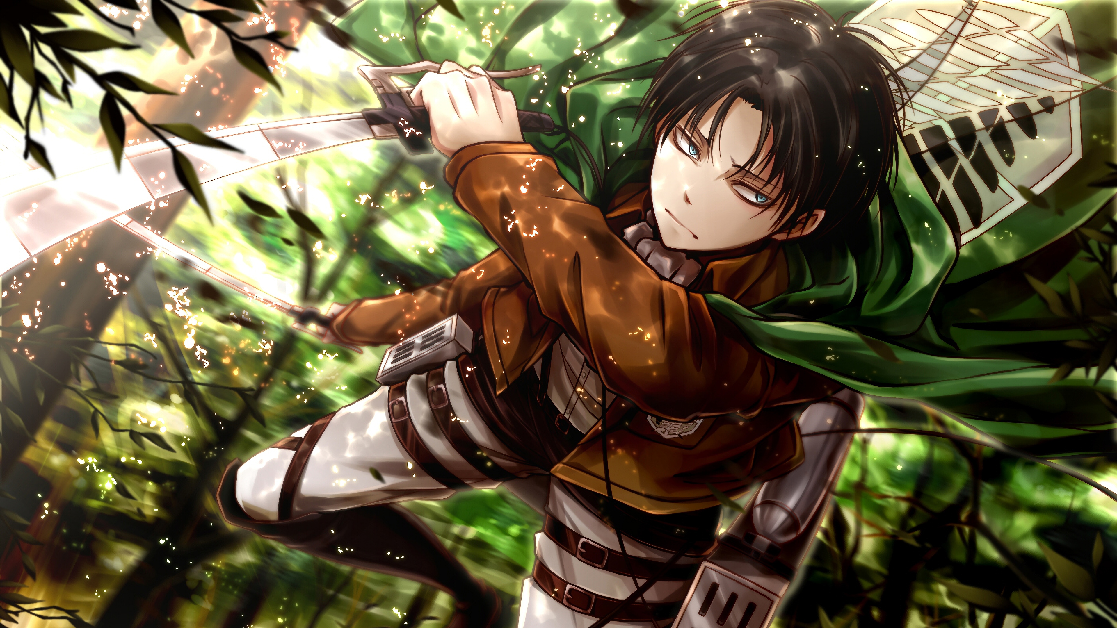 Levi, Attack on Titan, 4K, #62 Wallpaper PC Desktop