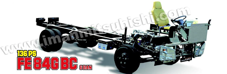 PT.Srikandi Diamond Motors Mampang Jakarta: MITSUBISHI BUS CHASSIS 84 GBC 136 PS 6 BAN