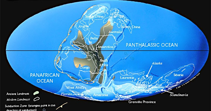 L'angolo della Geologia: Rodinia (Supercontinente)