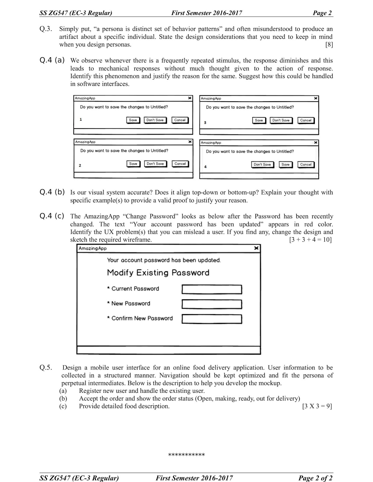 Coding Tech Life: Usability Engineering -ZG547 - Comprehensive Question ...