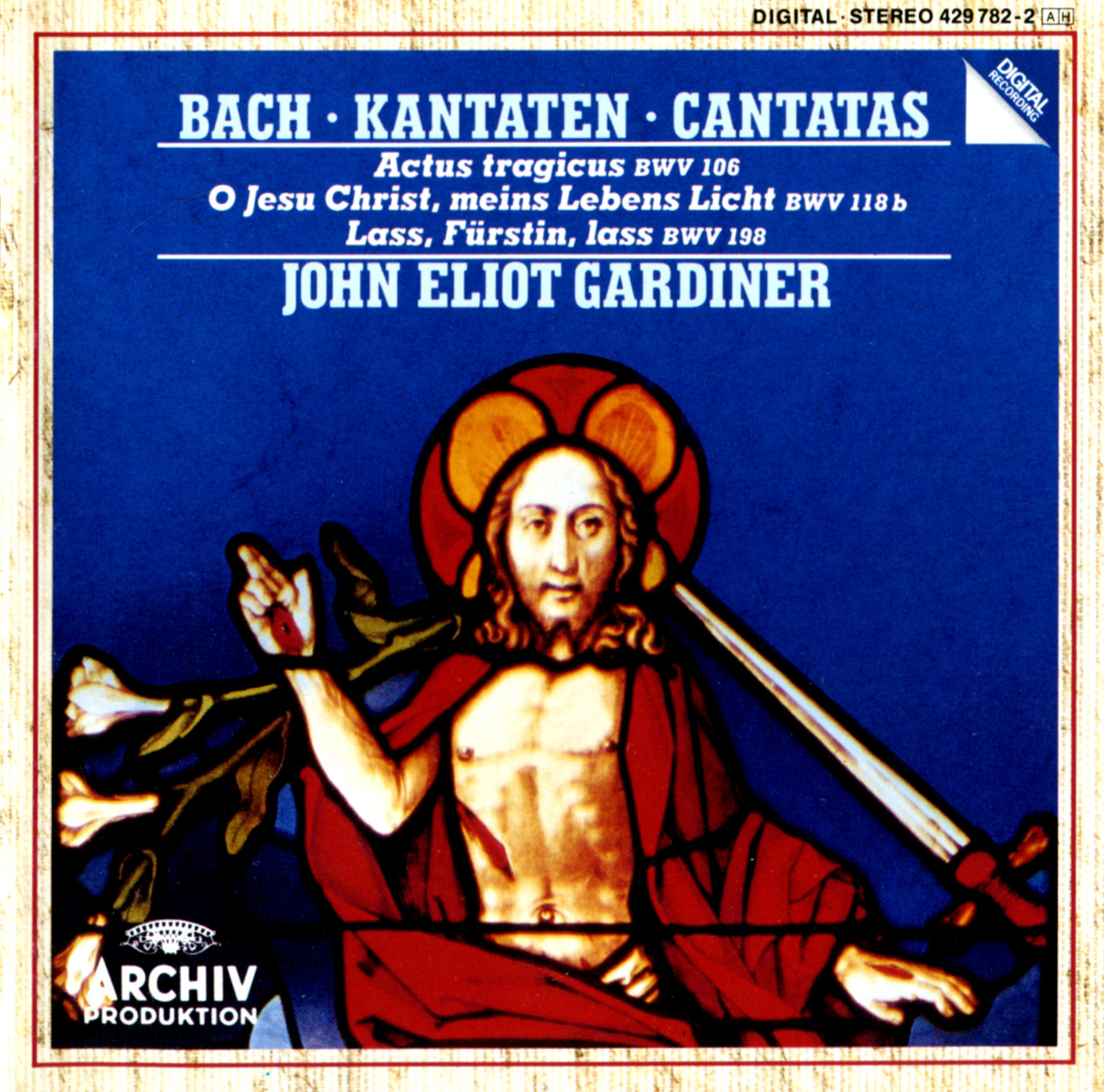 JS Bach: Cantatas BWV 106, 118b, 198 - Monteverdi Choir ,Gardiner ...