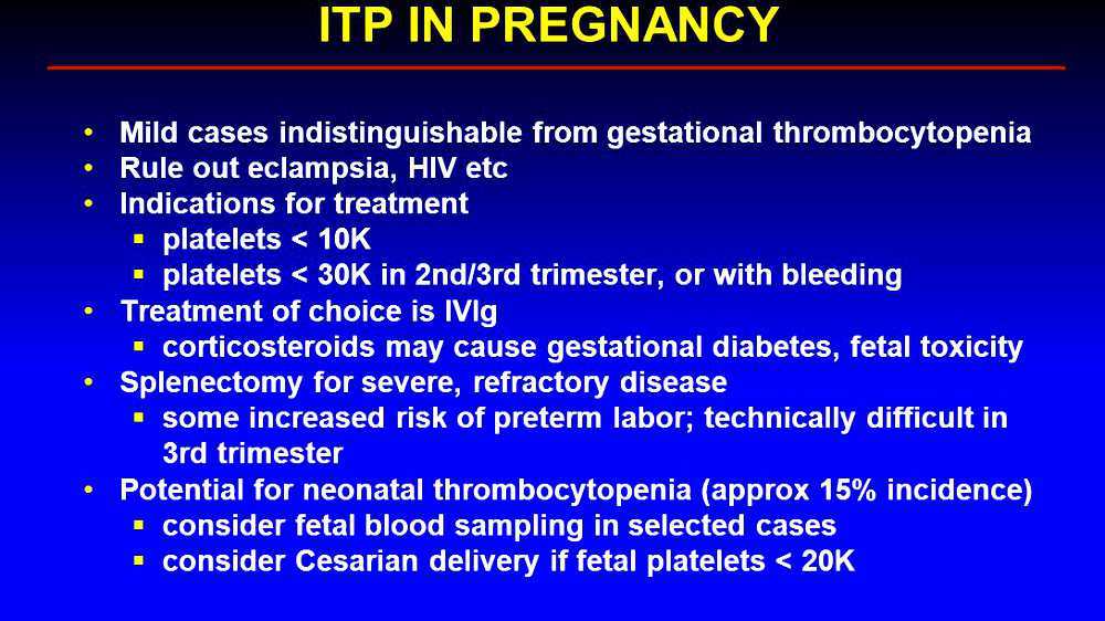 Gestational Thrombocytopenia