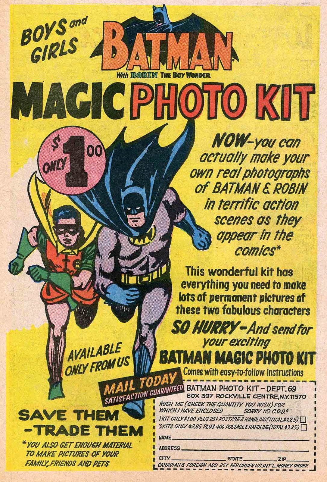 Barry's Pearls of Comic Book Wisdom: Marvel's In-House Ads from the ...