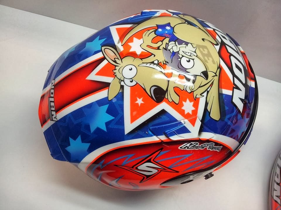 Racing Helmets Garage: Nolan X-802R M.Melandri Phillip Island 2014 by ...